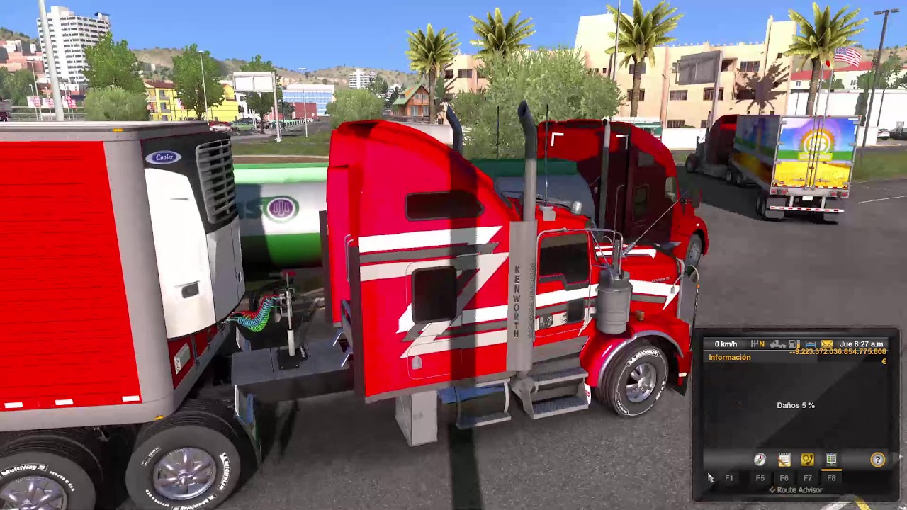KENWORTH T800 ATS 1.36 /MAPA DE MEXICO - YouTube