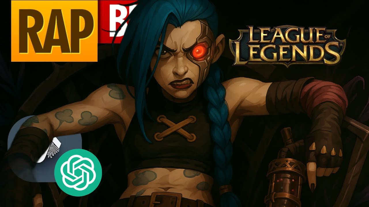 Rap Jinx ( League of legends ) - Caos e ódio - Feito com I.A - MusI.A # ...