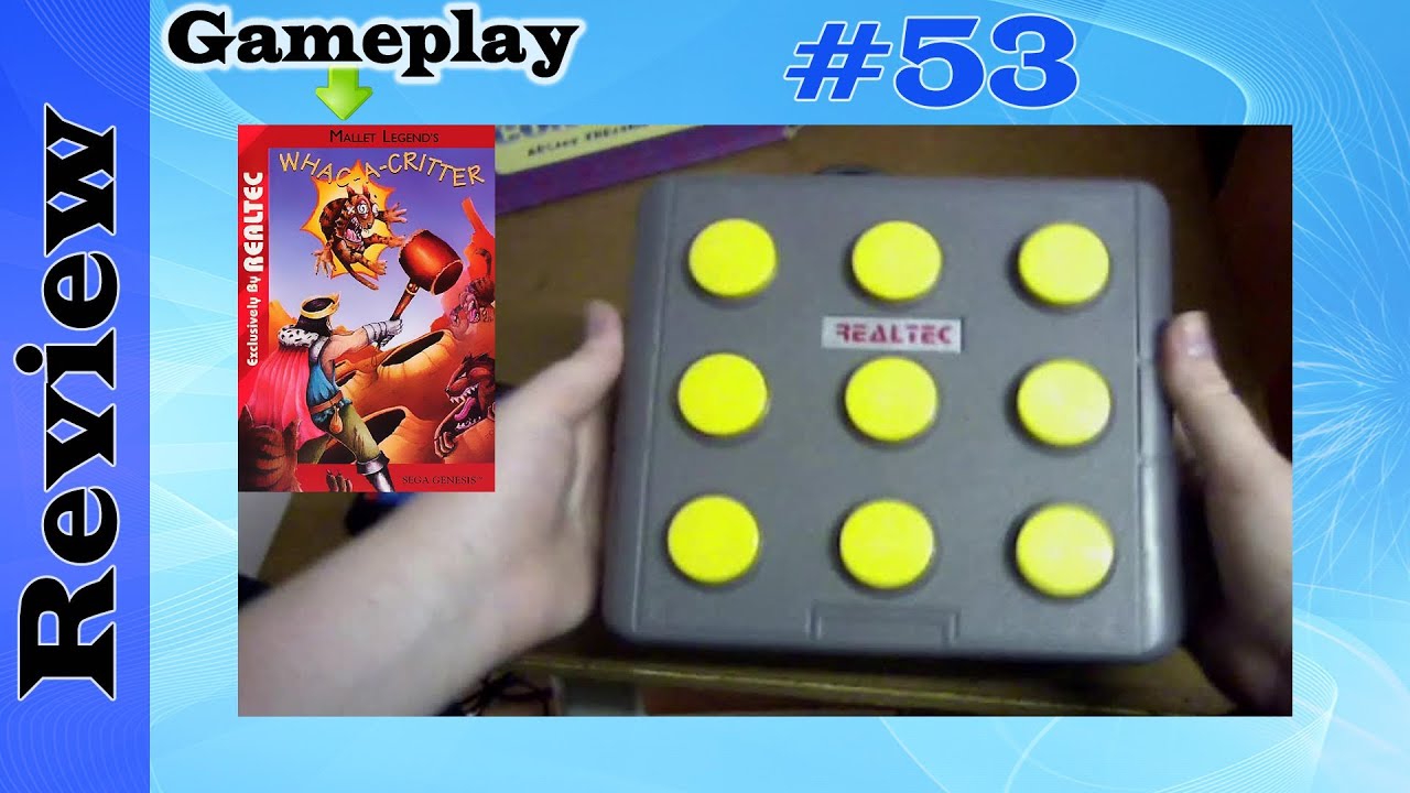 Ultra RARE Smash Controller (Sega Mega Drive / Genesis) Whac-A-Critter ...