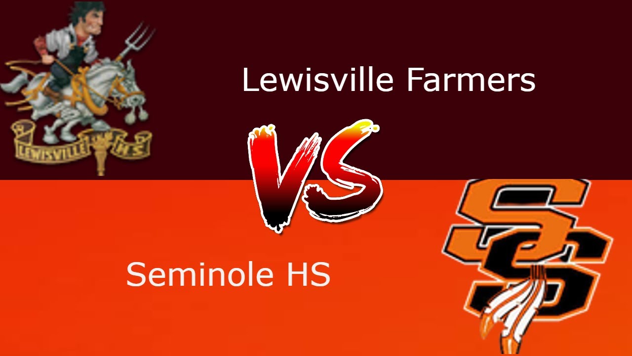 (HSFL WILDCARD) #7 Seminole VS #6 Lewisville - YouTube