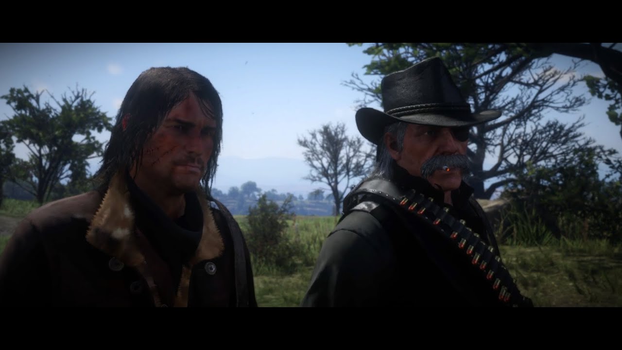 Old Arthur Morgan and John Marston Go Sheep Rustling (RDR2 MOD) - YouTube