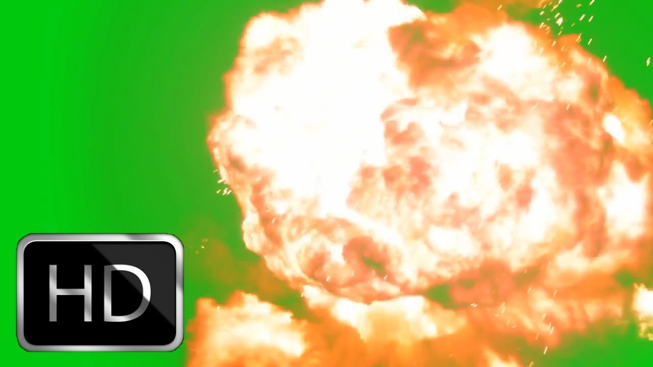 HD Green Screen Nuclear Explosion - YouTube