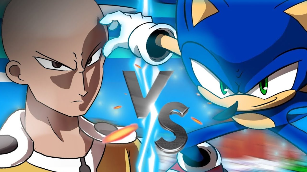 veja e confira a batalha completa de Sonic vs Saitama na voz de Samuel ...