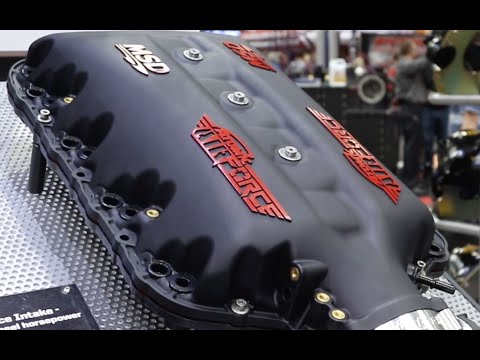PRI 2015 - MSD Performance Displays the new LT1 Atomic Air Force Intake ...