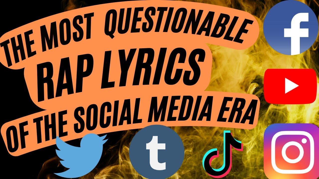RAP LYRICS THAT WOULD GET ARTISTS CANCELLED TODAY FROM THE EARLY SOCIAL ...