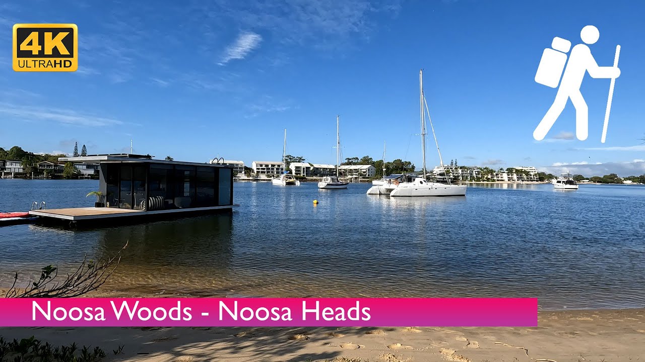 [4K UHD] Getting lost in Noosa Woods walking tour - Noosa Heads ...