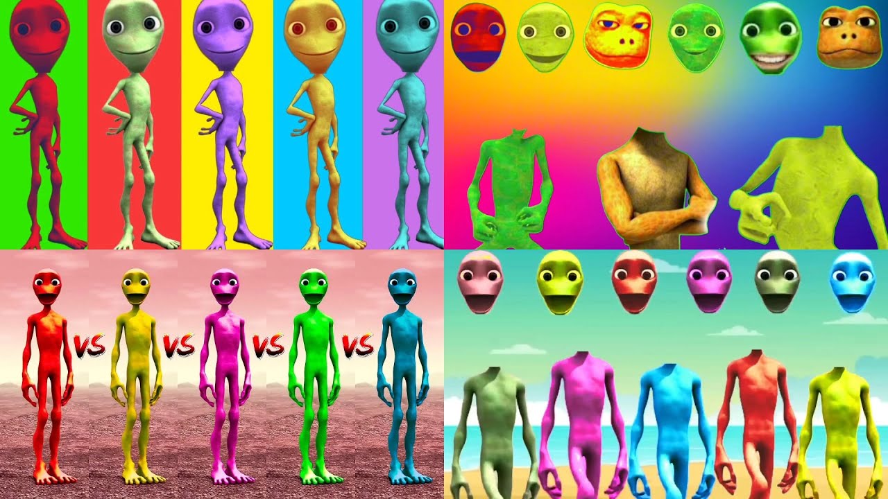 Alien Dance - Dame TU Cosita Megamix - Coffin Dance Song Meme - YouTube