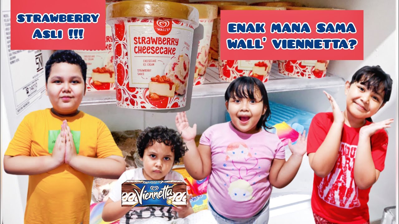 WALLS STRAWBERRY CHEESECAKE LEBIH ENAK DARI WALLS VIENNETTA? | BARU ...