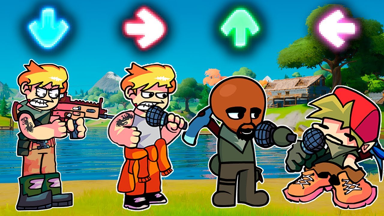 FNF Character Test | Gameplay VS Playground | FNF VS Fortnite | Tord X ...