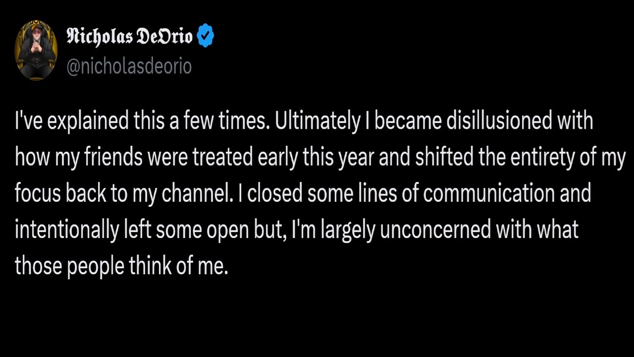 NICHOLAS DEORIO Hands CHUD ORBITERS Their BIGGEST L - YouTube