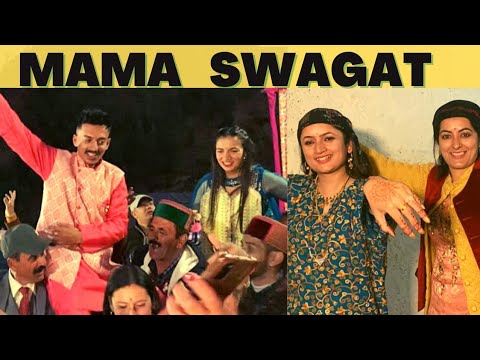 Pahari Dance With Traditional Instruments | Mama Swagat | Himachali ...