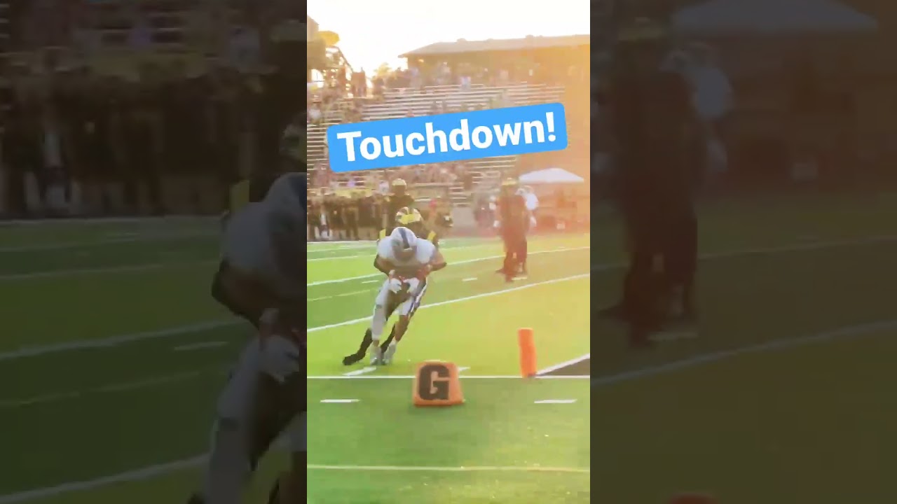 Great Back Shoulder Touchdown! - YouTube