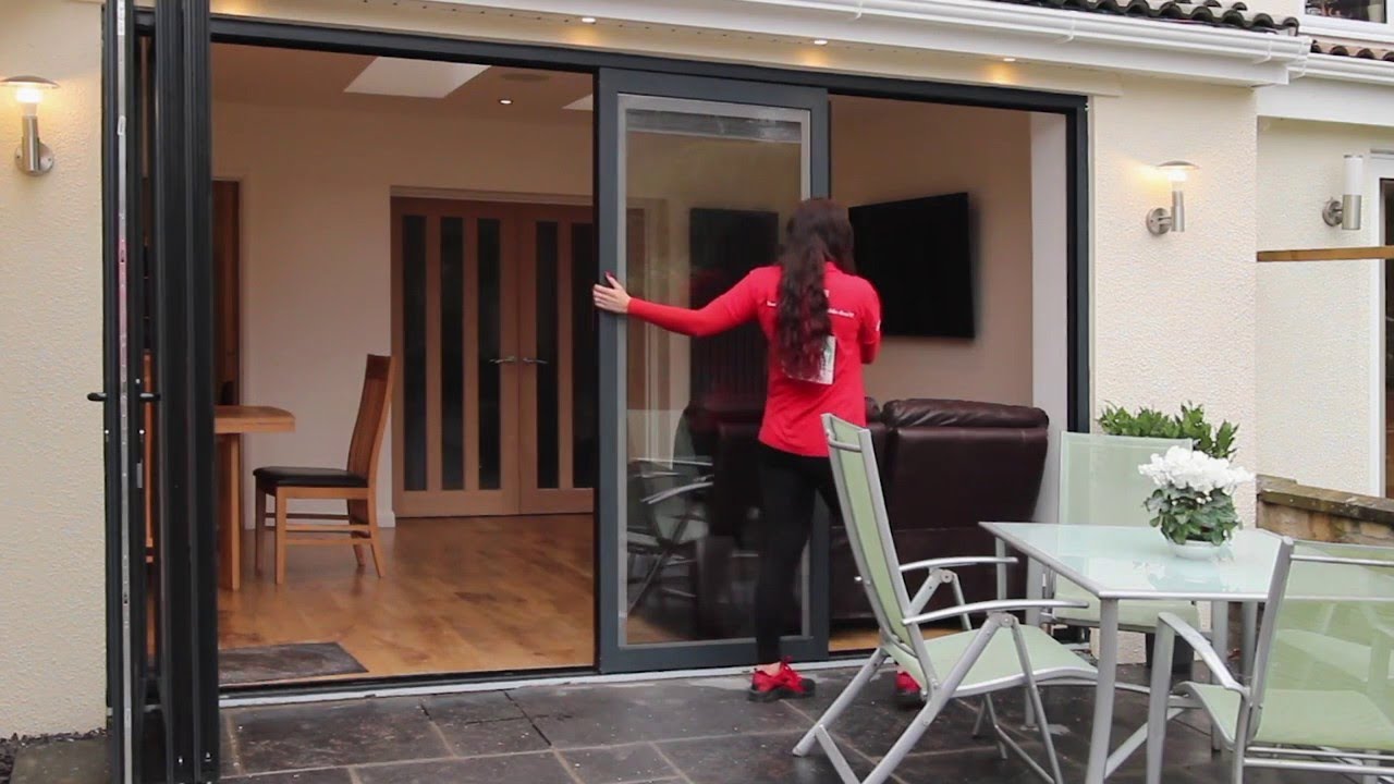 Slide and Fold Sliding Doors for Home Ideas - YouTube