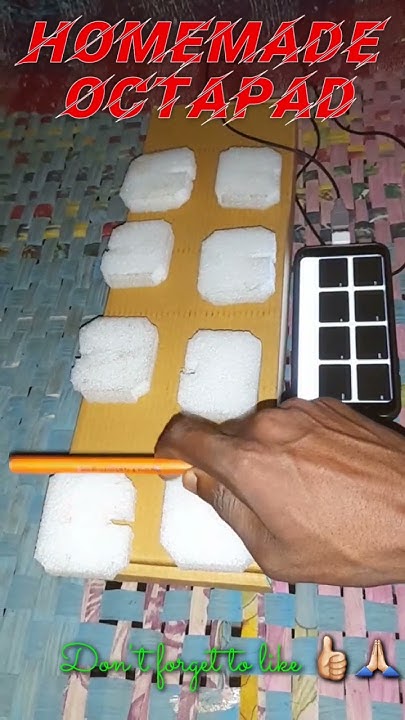 homemade mobile octapad 😱|| without earthing & Arduino🤘🏻 || #octapad #homemade #viral #shorts ...