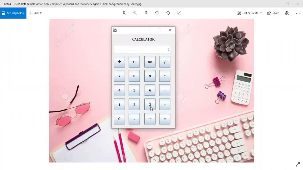 Creating simple functional calculator in eclipse with java program ...