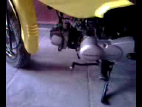 Honda Pop Motard do Xande Favaro - YouTube