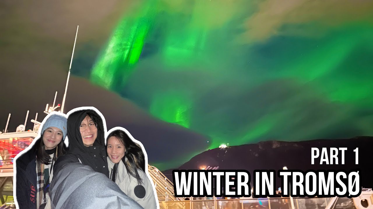 WE GOT AURORA ON OUR FIRST DAY IN TROMSO! | Celine’s VLOG - YouTube
