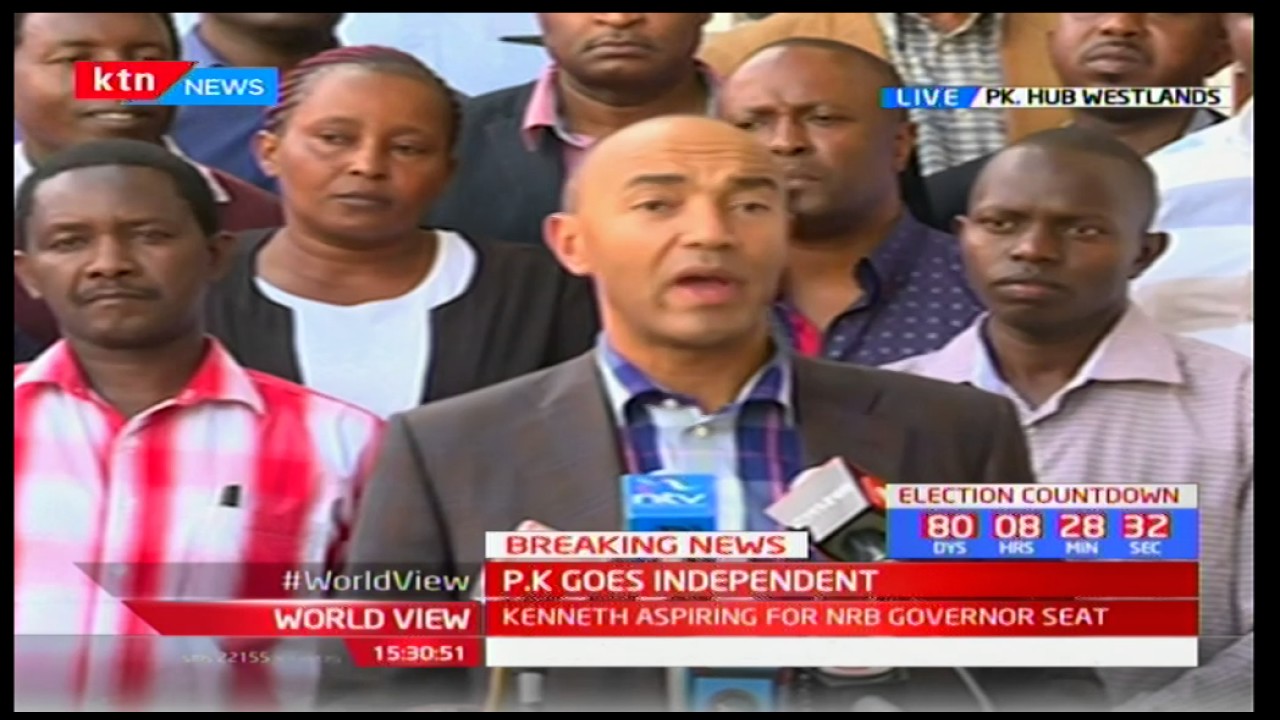 Peter Kenneth to vie as an independent after he lost to Mike Sonko ...