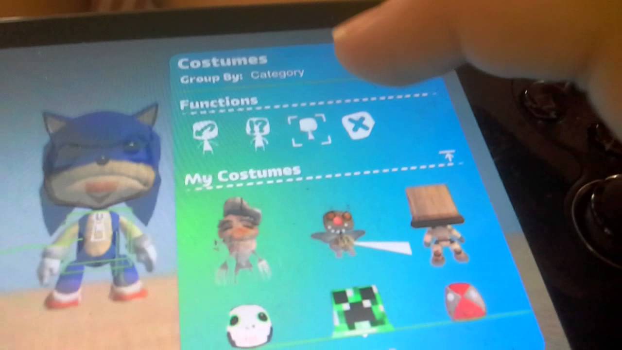 How to get free costumes on lbp ps vita - YouTube