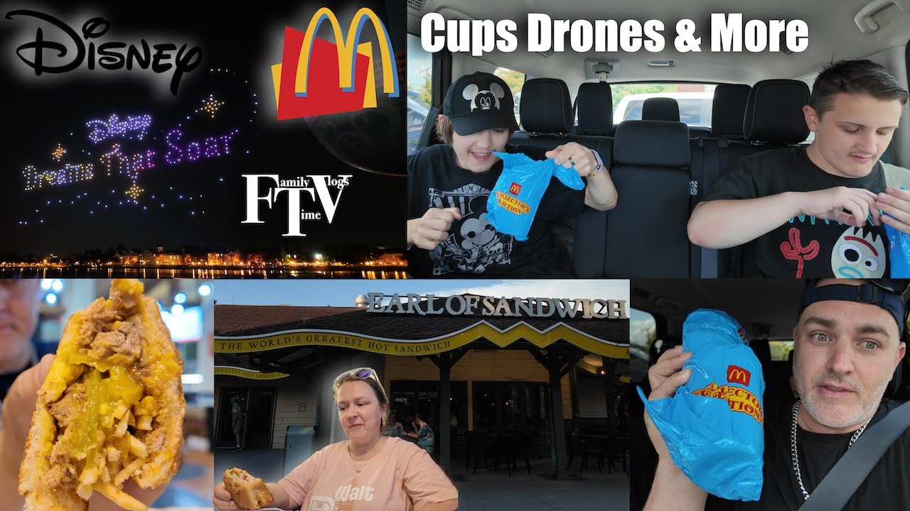 McDonald's Collector Cups & Disney Springs Magic! 🍔 - YouTube