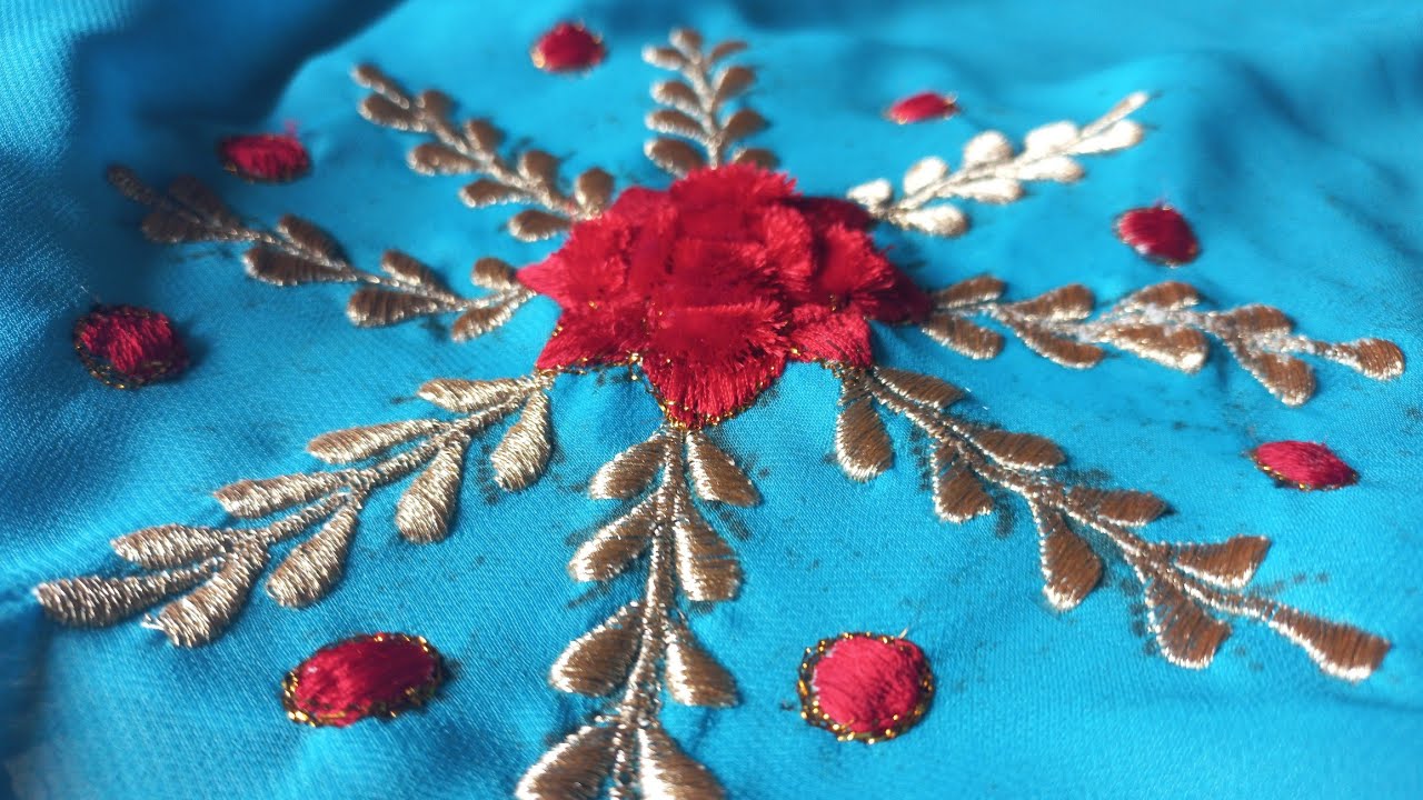 New Embroidery Design" Blue Embroidery Design" Embroidery Designs - YouTube