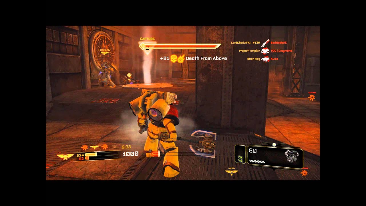 Warhammer 40k space marine(angry marine) assault gameplay - YouTube