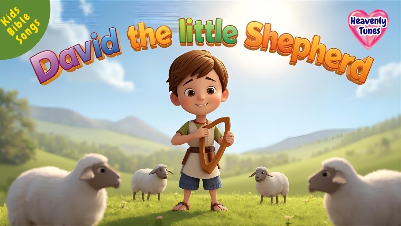 David the Little Shepherd | Bible Story Song for Kids | Christian Kids ...
