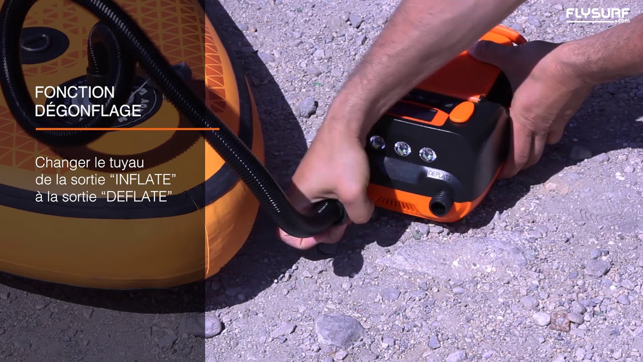 Pompe Ryde 16psi avec batterie - Pompe électrique Paddle | Flysurf.com ...