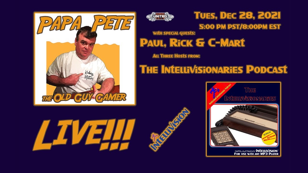 Papa Pete LIVE with Special Guests Paul, Rick & C-Mart, the Hosts of ...