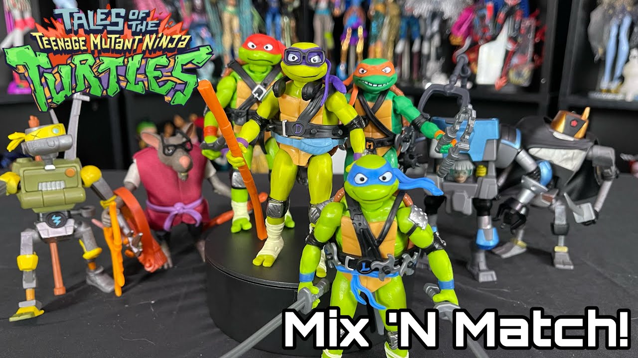 Tales of the Teenage Mutant Ninja Turtles MUTATIONS Mix ‘N Match Action ...