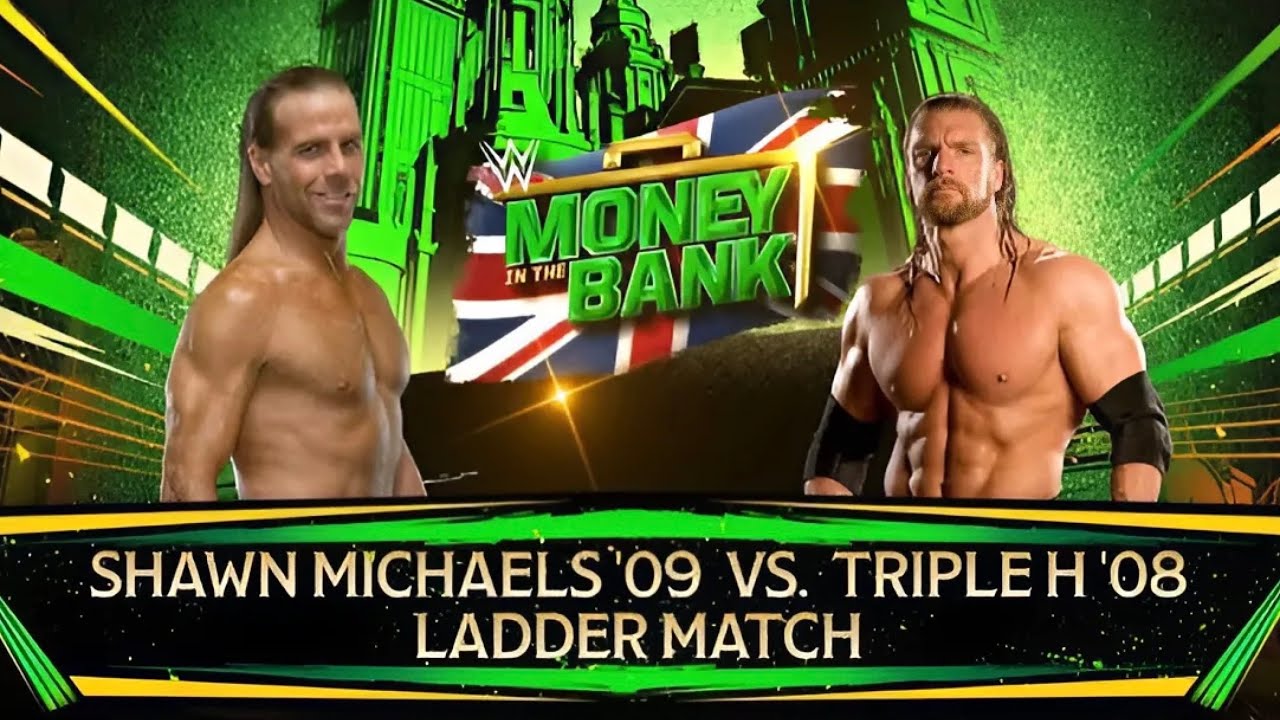 Shawn Michael Vs Triple H | Money In The Bank Match WWE 2k24 - YouTube