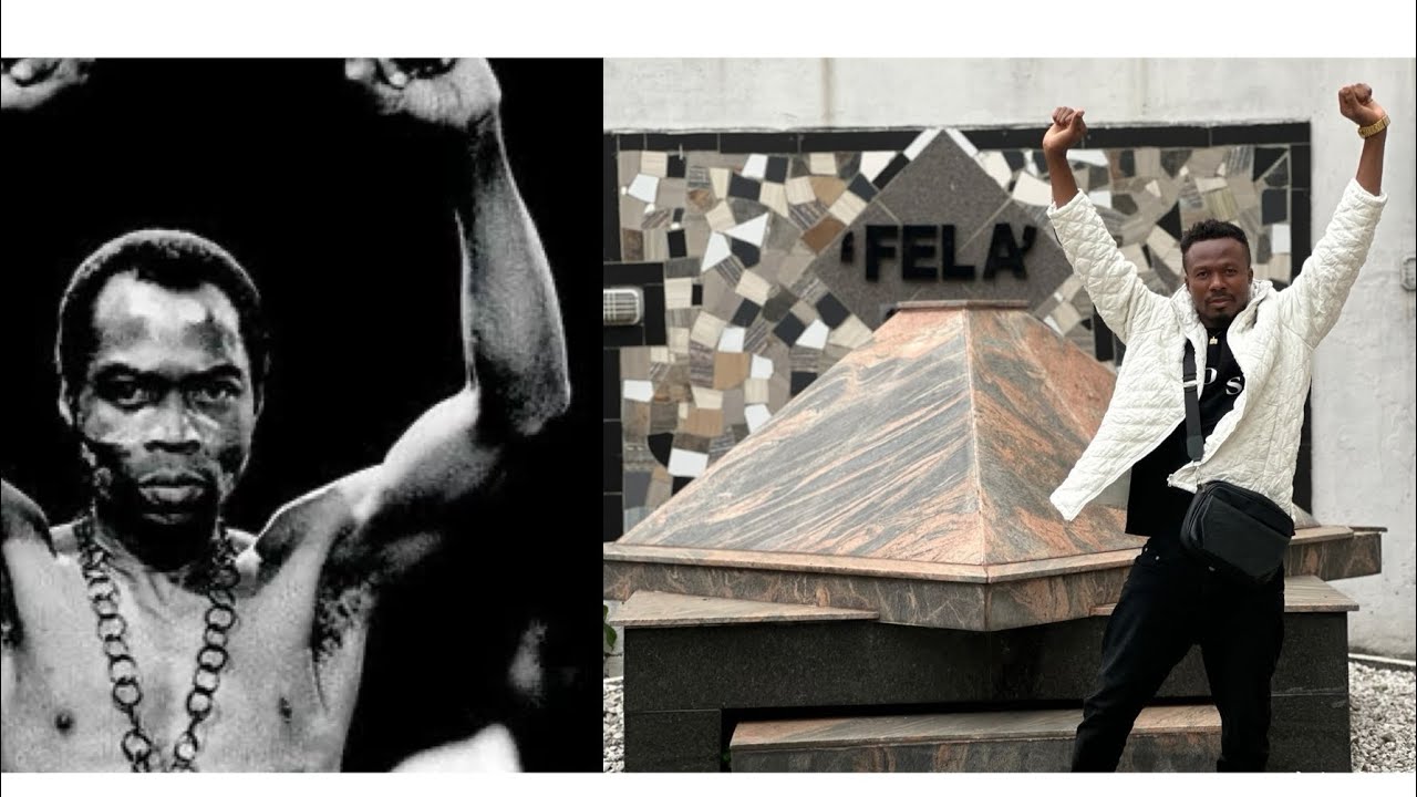 This is Fela Anikulapo-Kuti grave - YouTube