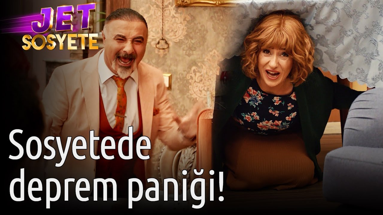 Jet Sosyete 3. Sezon 10. Bölüm - Sosyetede Deprem Paniği - YouTube