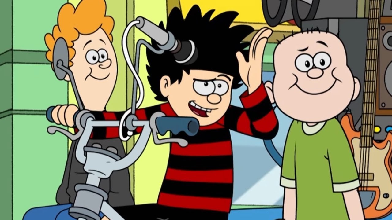 Riding with Dennis | Funny Toons Episodes | Dennis and Gnasher - YouTube
