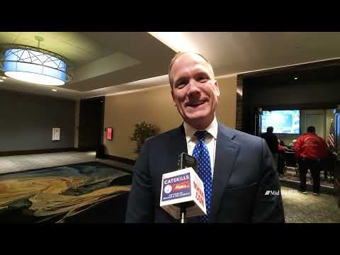 NYS Budget director Blake Washington at Resorts World Catskills - YouTube