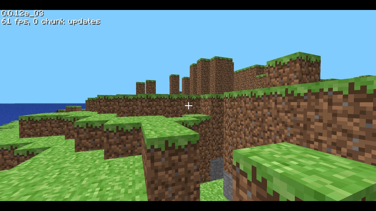 Minecraft Classic 0.0.12a_03-asbestos - YouTube
