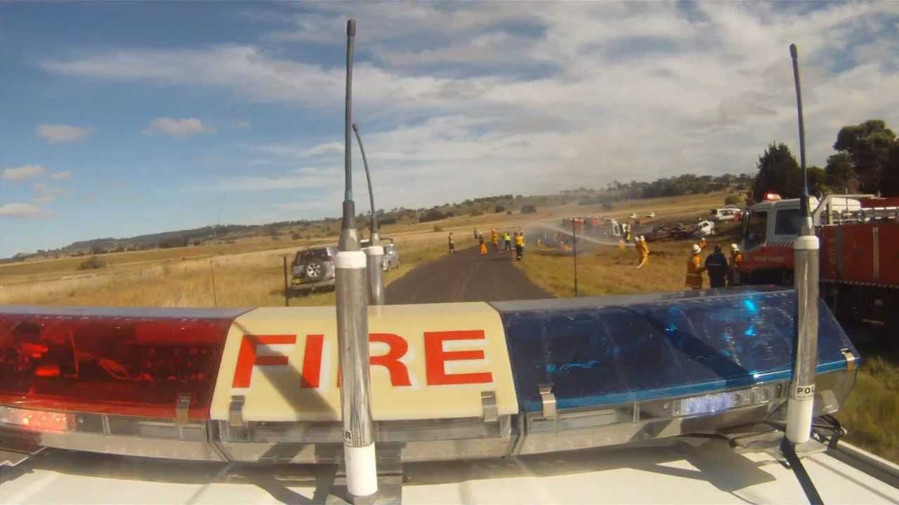 NSW RFS News - Northern NSW vols' put through their paces - YouTube