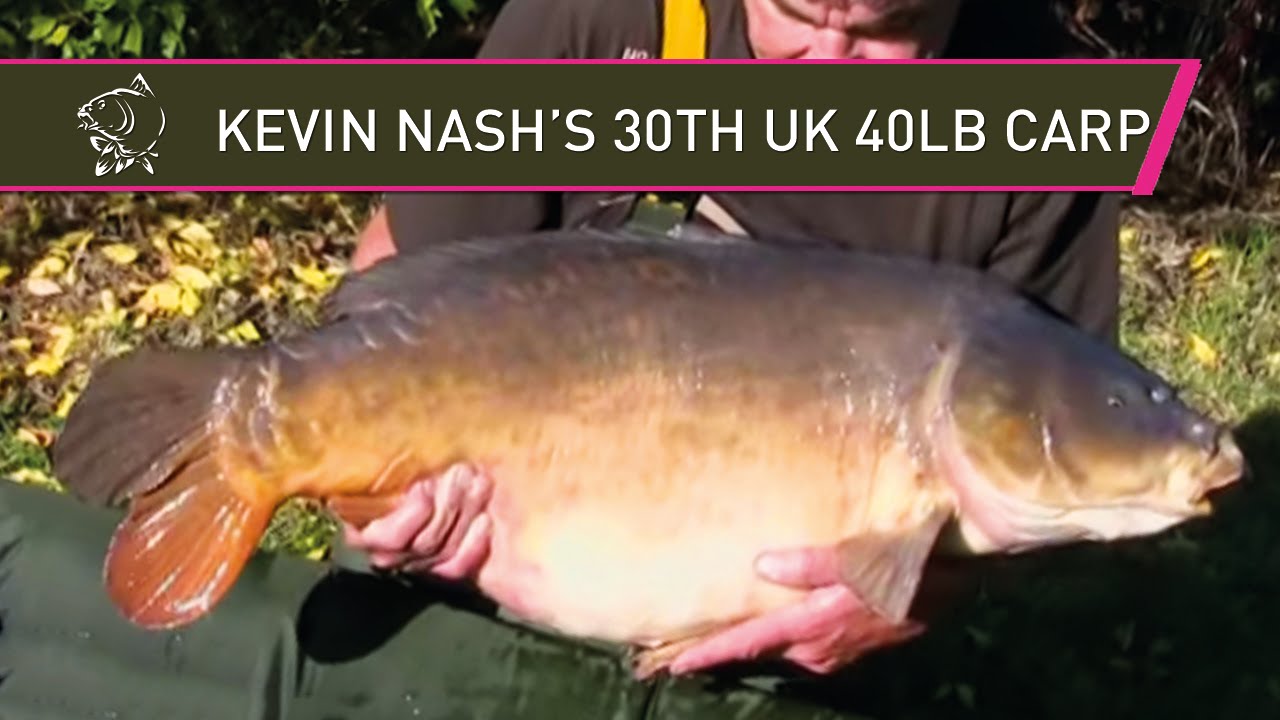 NASH TV - KEVIN NASH 30TH UK FORTY! - EXCLUSIVE FOOTAGE - BIG CARP ...