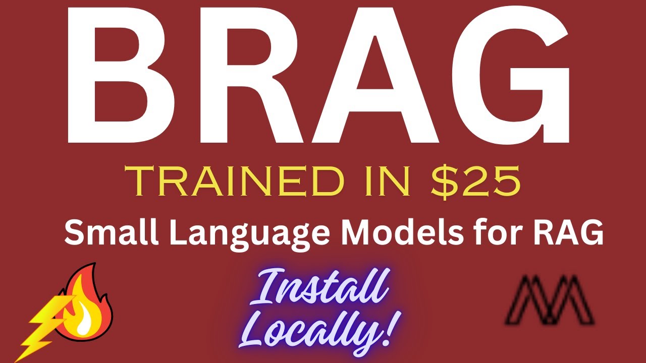 BRAG - High-Performance RAG Model Trained In $25 - YouTube
