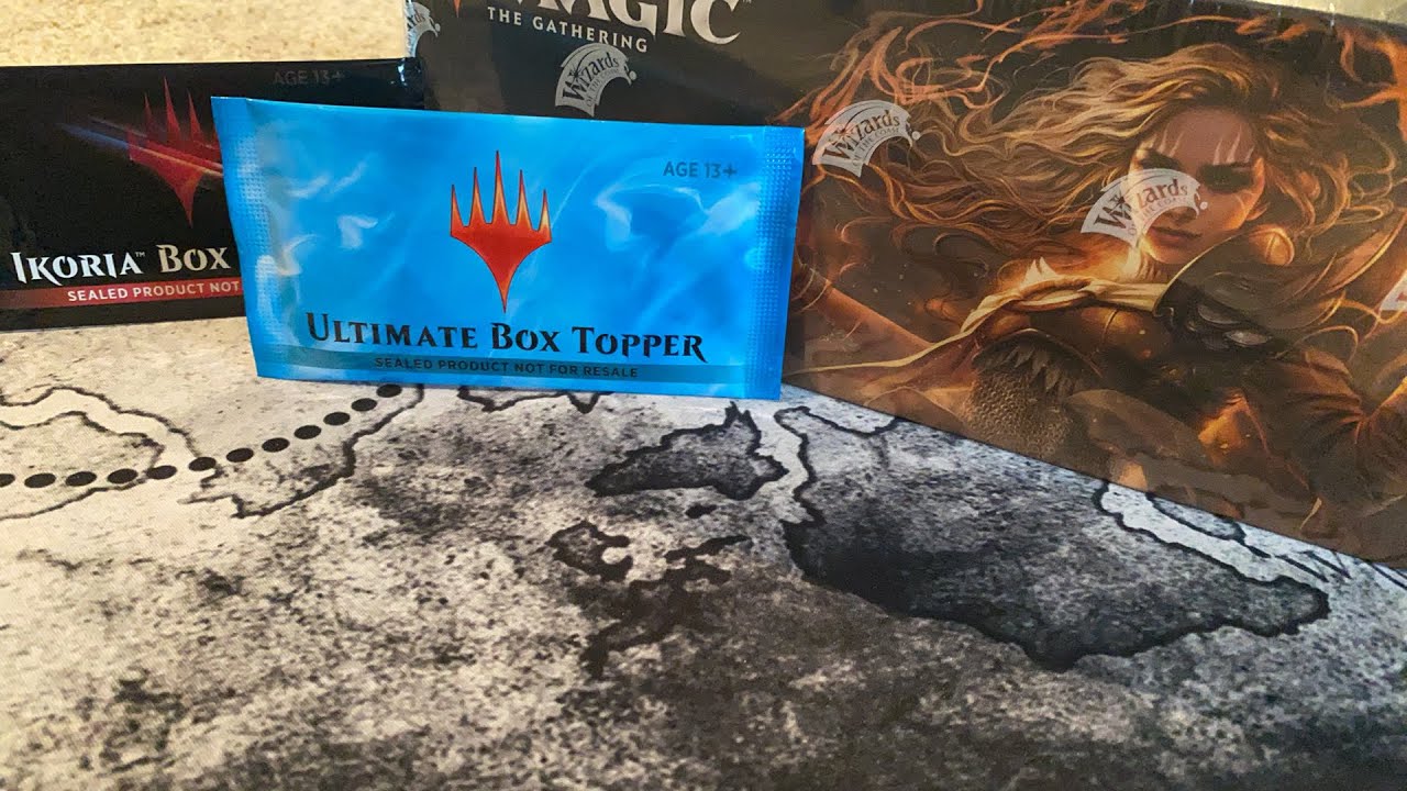 BOX TOPPER GIVEAWAY! MTG GREATNESS AND ALL CAPS!!!! - YouTube