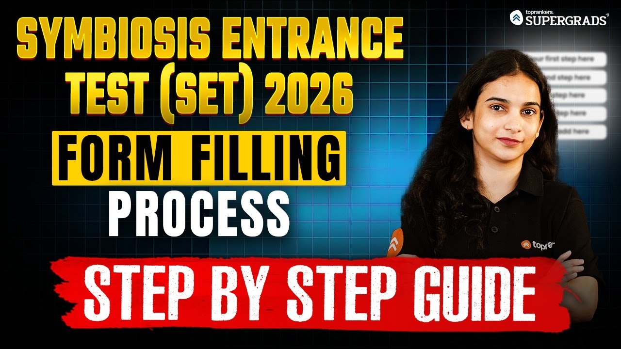 How to Fill Symbiosis UG Entrance Test (SET) 2026 Application Form ...