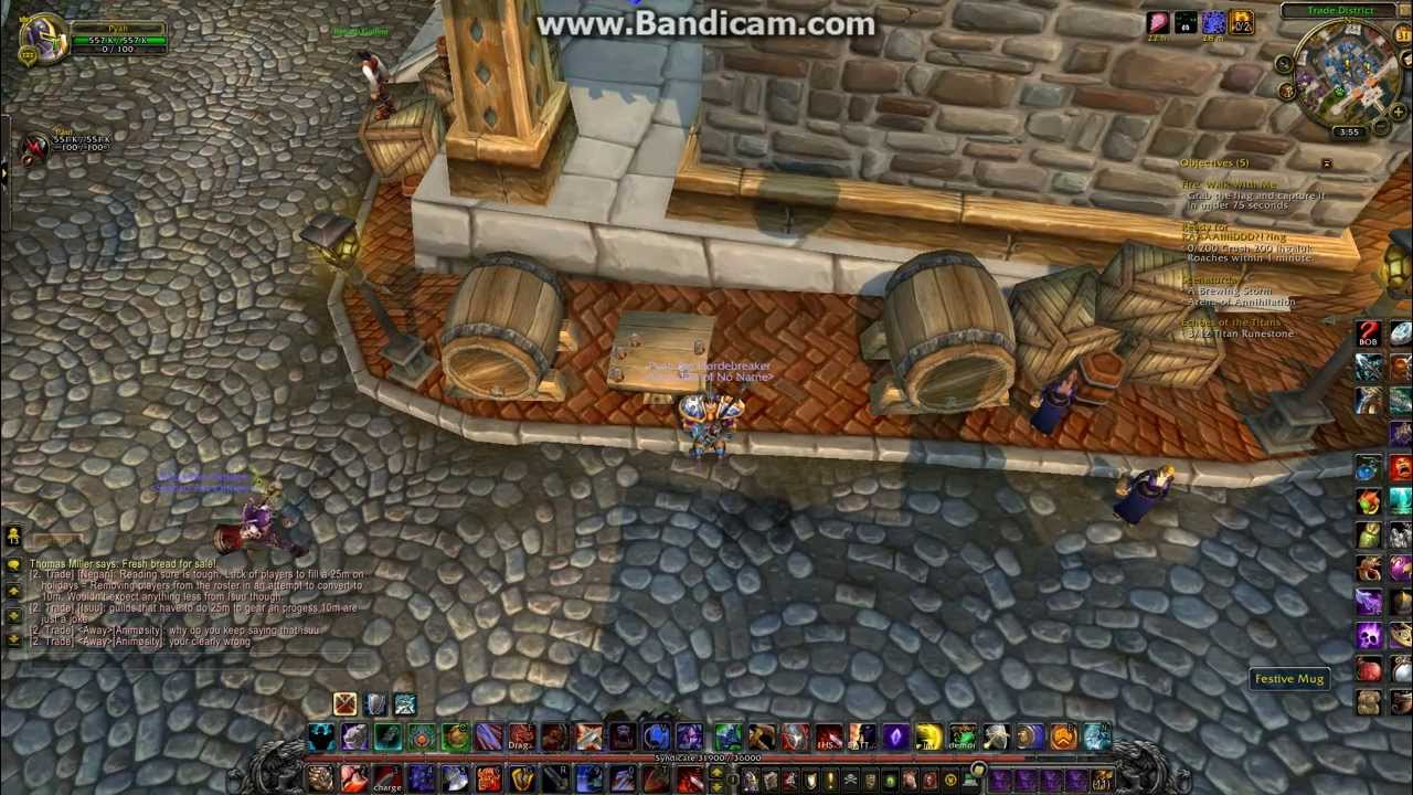 Wow bug 5.4 bug the filled festive mug - YouTube