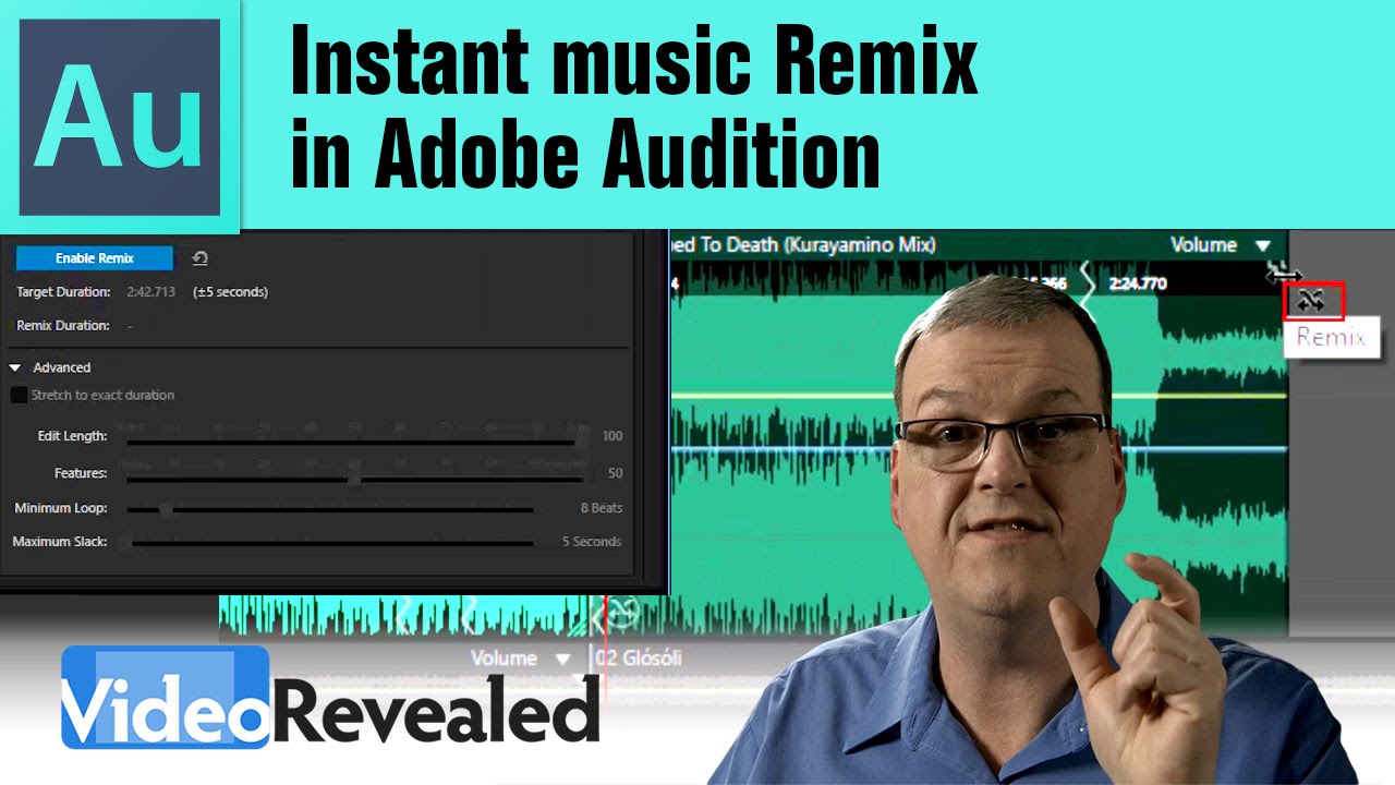 Instant music Remix in Adobe Audition - YouTube