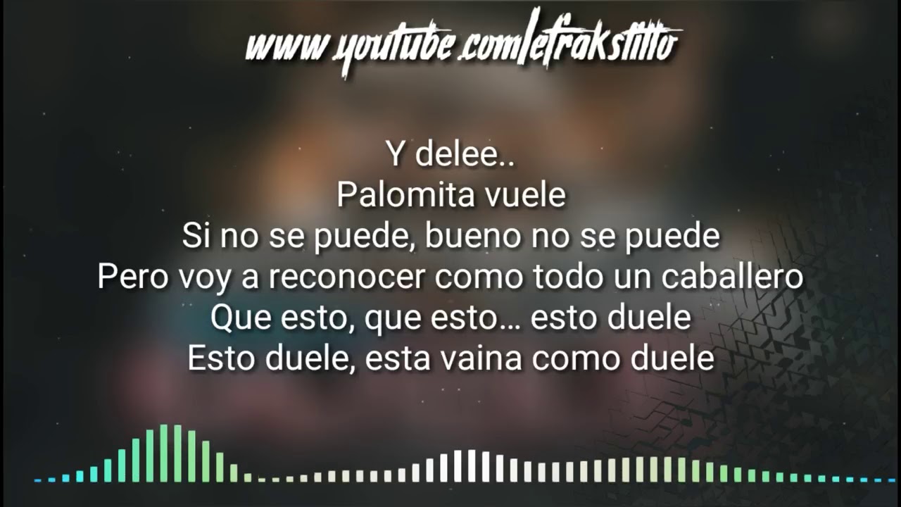 Dubosky Duele Video Letra Lyrics - YouTube