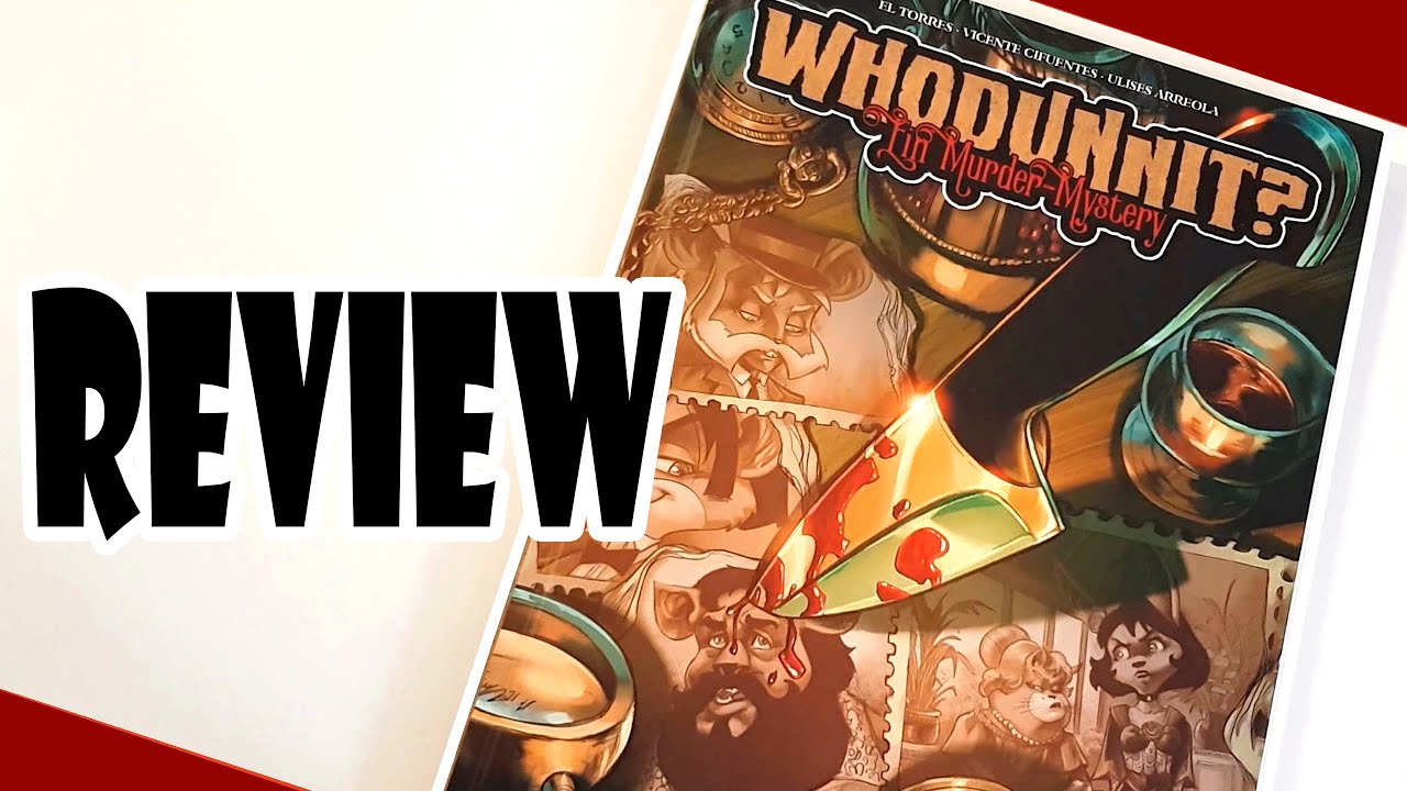 WHODUNNIT? - Ein Murder-Mystery Review - Graphic Novel - Panini Comics ...