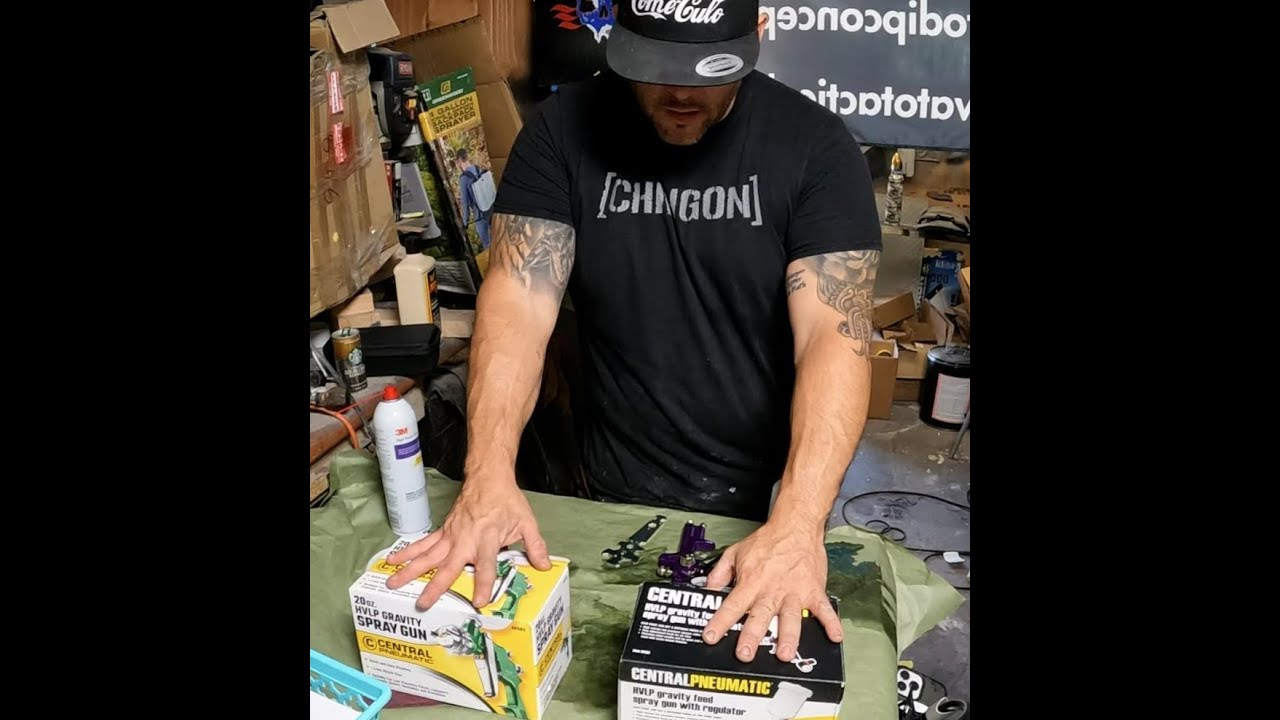 Beginner's Hydrographics Activator Gun Setup - YouTube