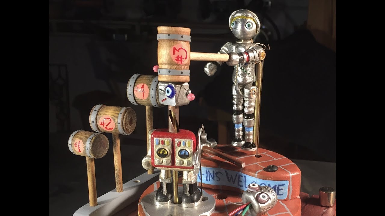 Robot-A-Maton - A trip to the Tweaker for Fine Tuning - YouTube
