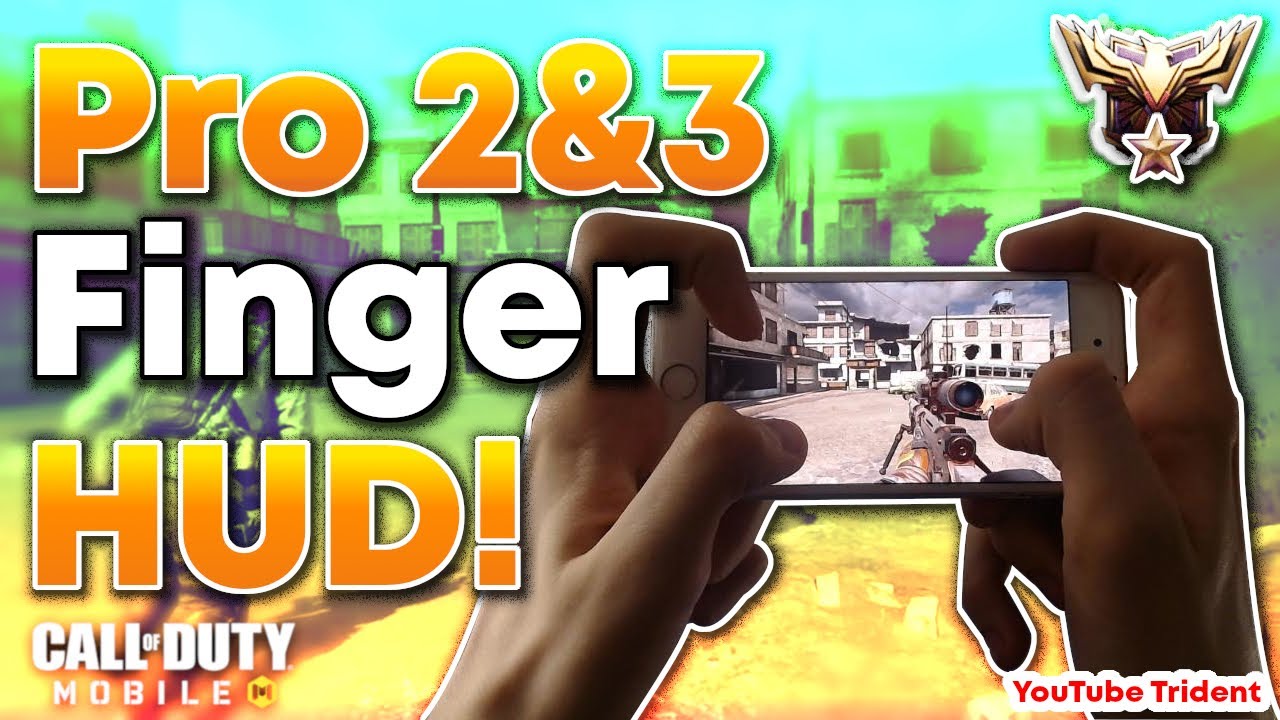 PRO 2&3 Fingers HUD + Settings! (Handcam) | CoD Mobile - YouTube