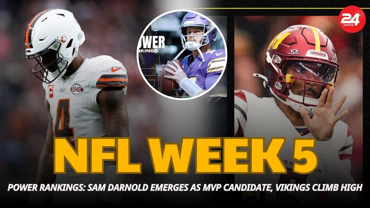NFL Week 5 Power Rankings: Sam Darnold Emerges as MVP Candidate ...