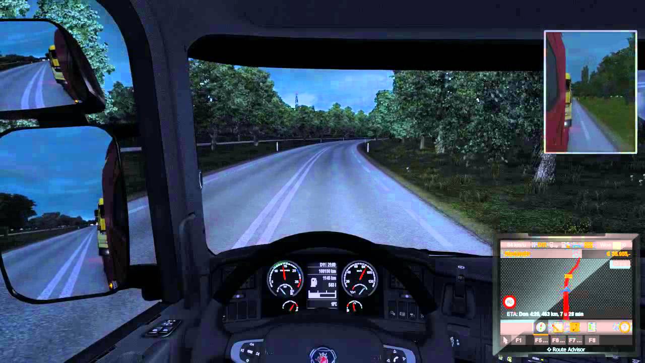 ETS2 Dutch Map Hoogeveen Harderwijk (AvondRit) - YouTube